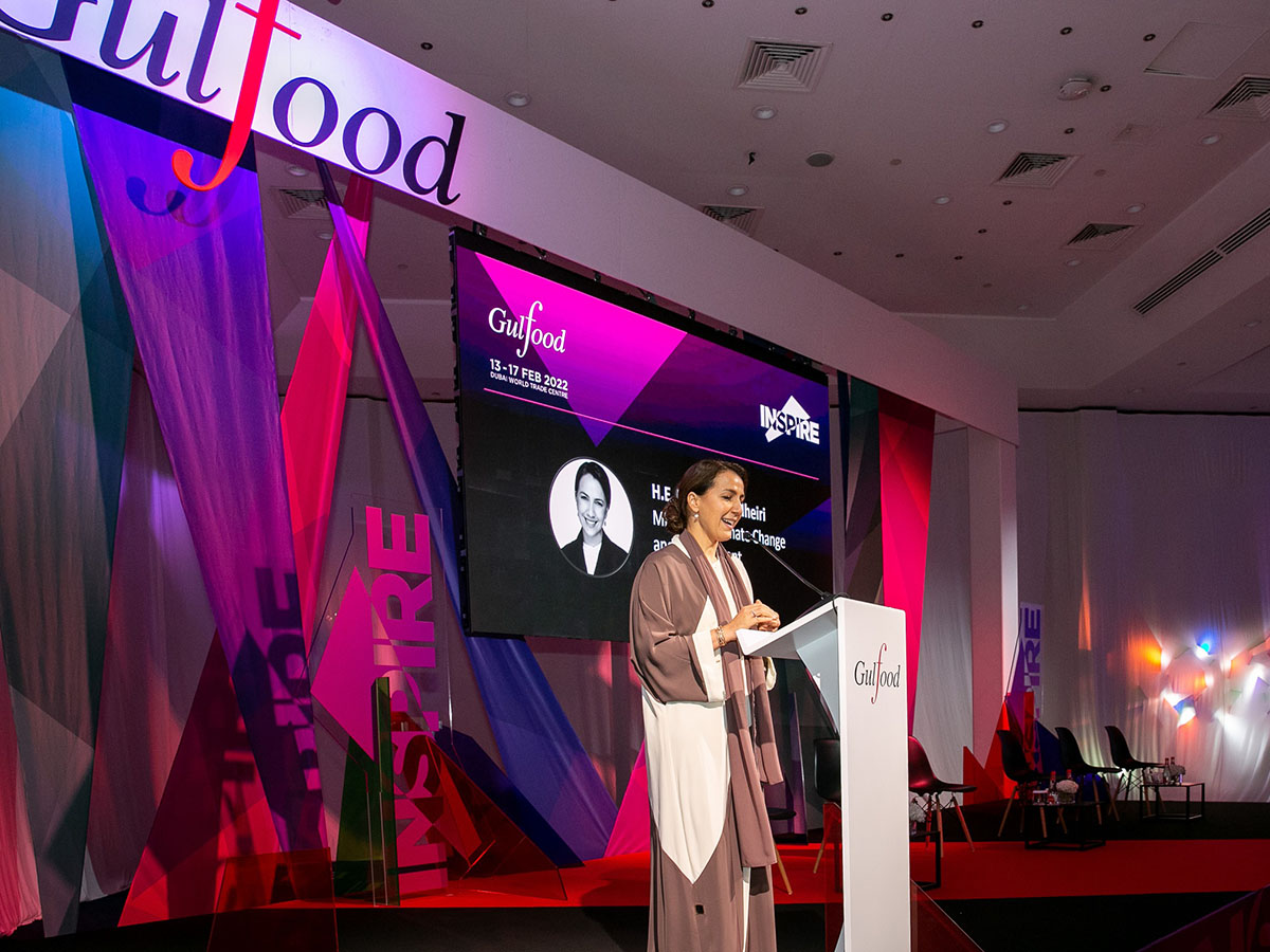 UAE Minister of Climate Change and Environment inaugurates Gulfood 2022 ...