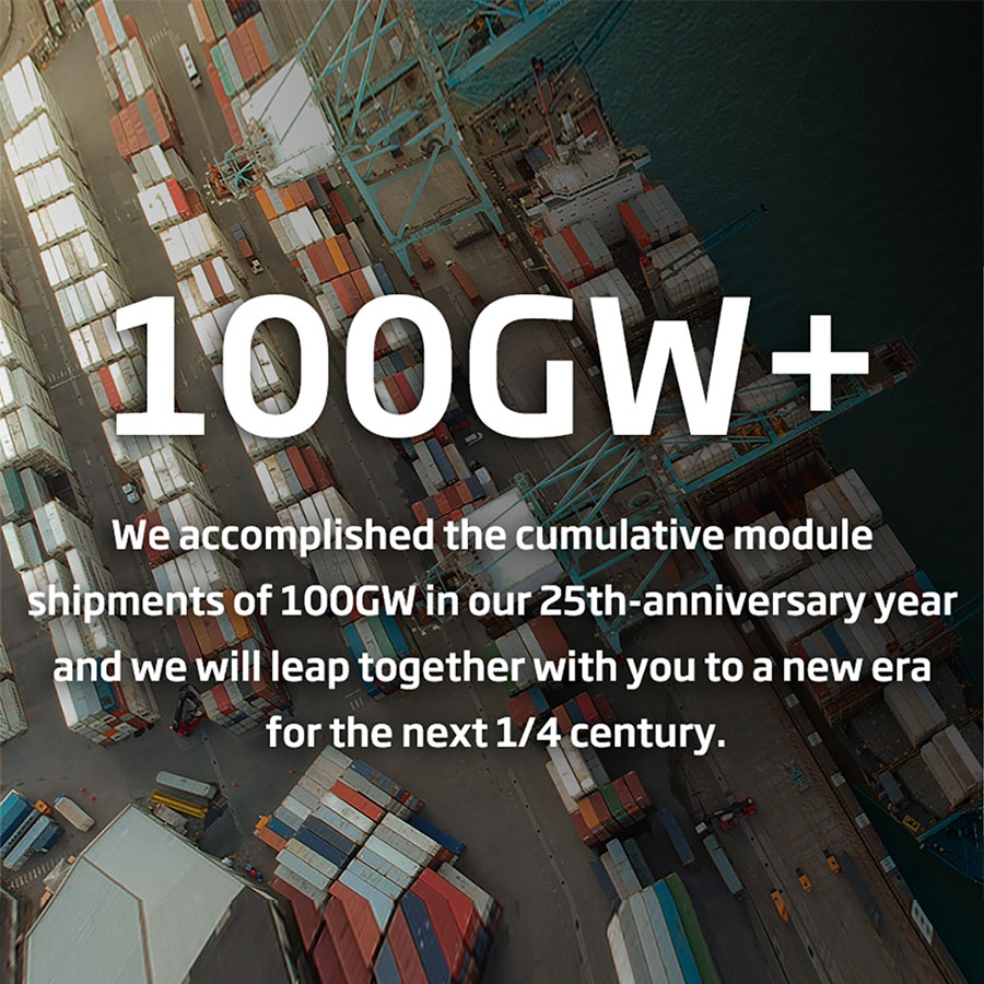 Trina Solar’s global module shipments top 100GW - LogisticsGulfNews.com