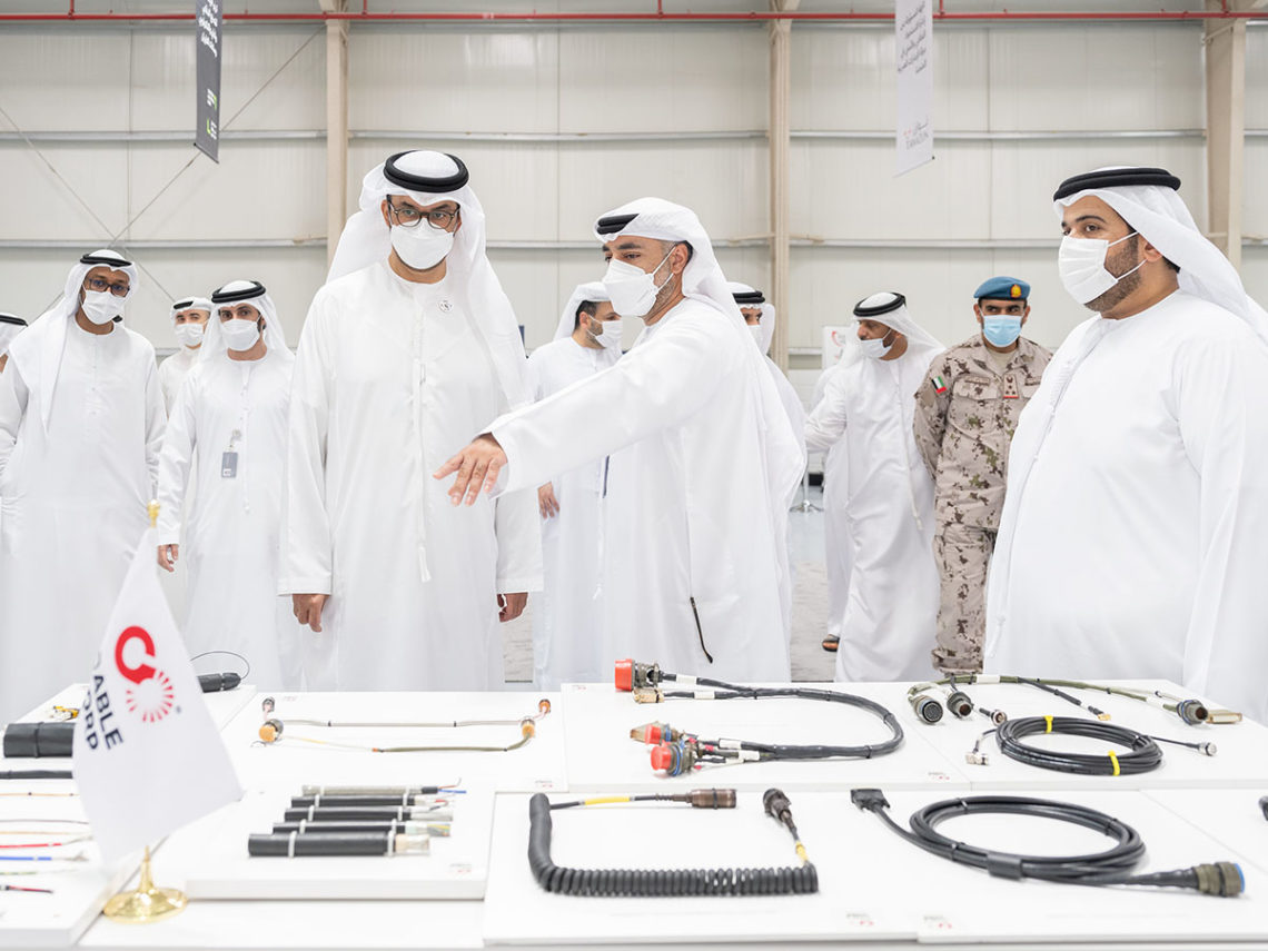 UAE Minister of Industry and Advanced Technology visits Tawazun ...