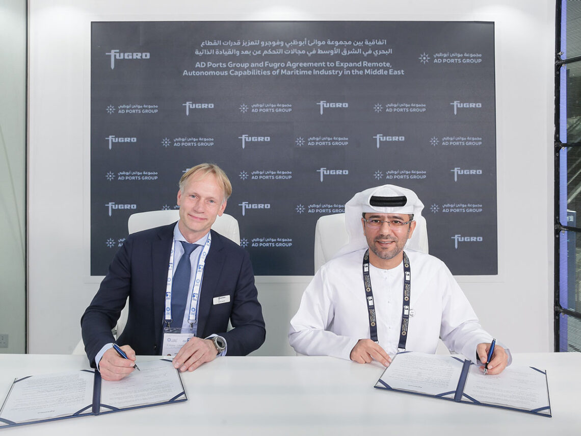 Fugro and AD Ports to expand remote & autonomous capabilities