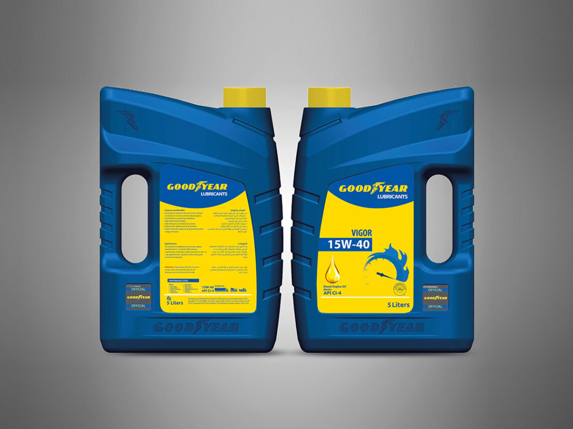 Goodyear launches a new line of engine oils and lubricants