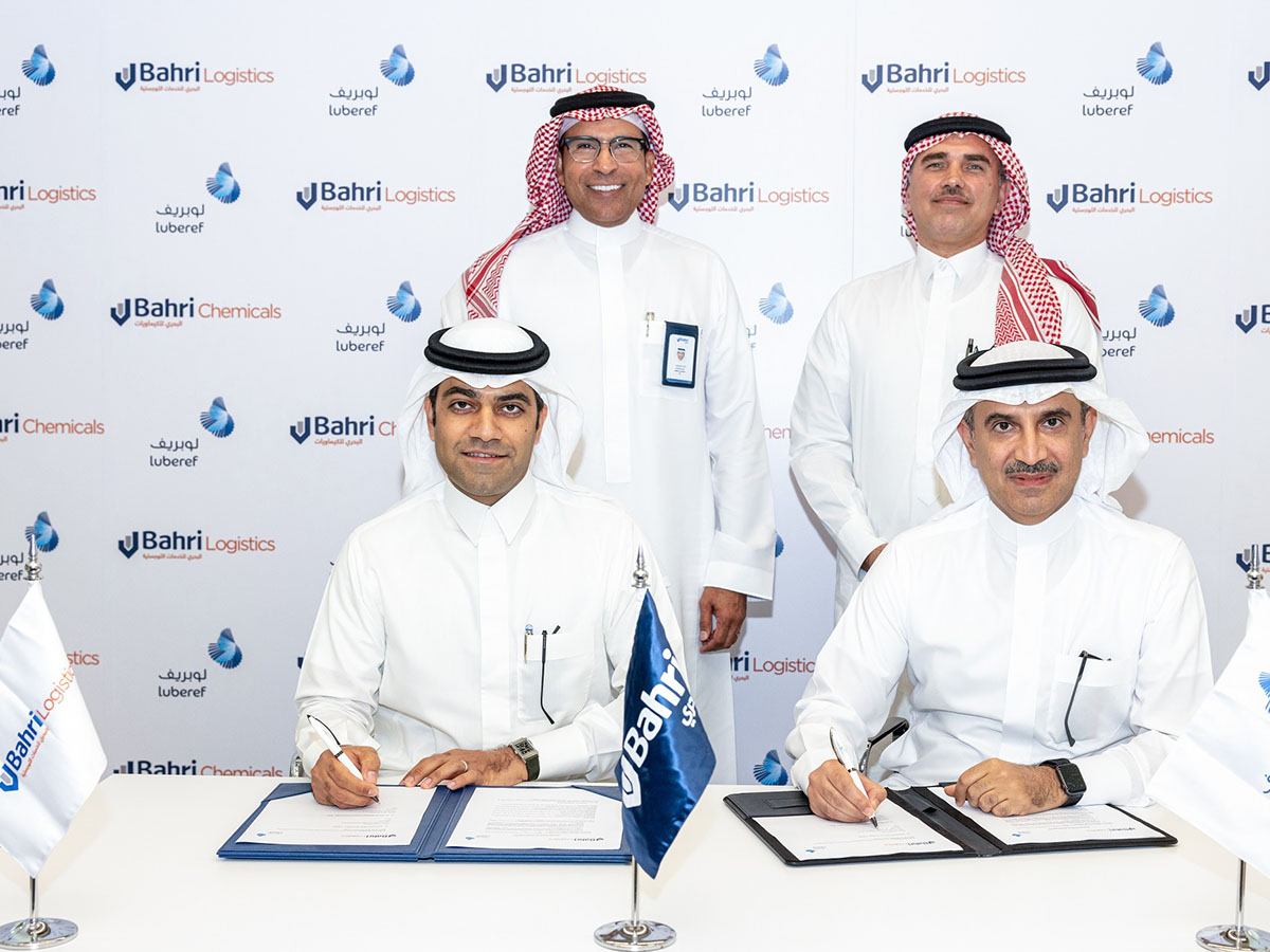 Bahri’s Chemicals and Logistics business units sign MoUs