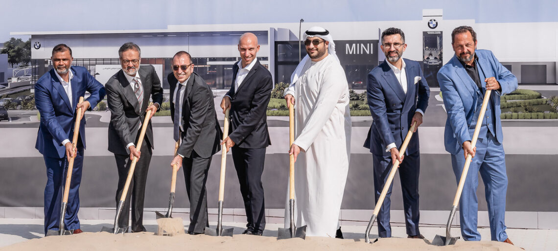 AGMC breaks ground in Sharjah with new 117,000sqft BMW Group