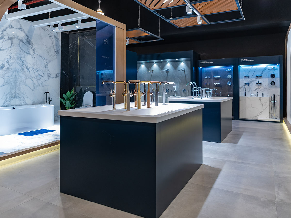 GROHE Showroom in Bayt Alebba in Jeddah,Saudi Arabia