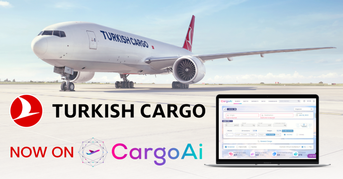 Turkish Cargo partners with CargoAi to expand carrier offering