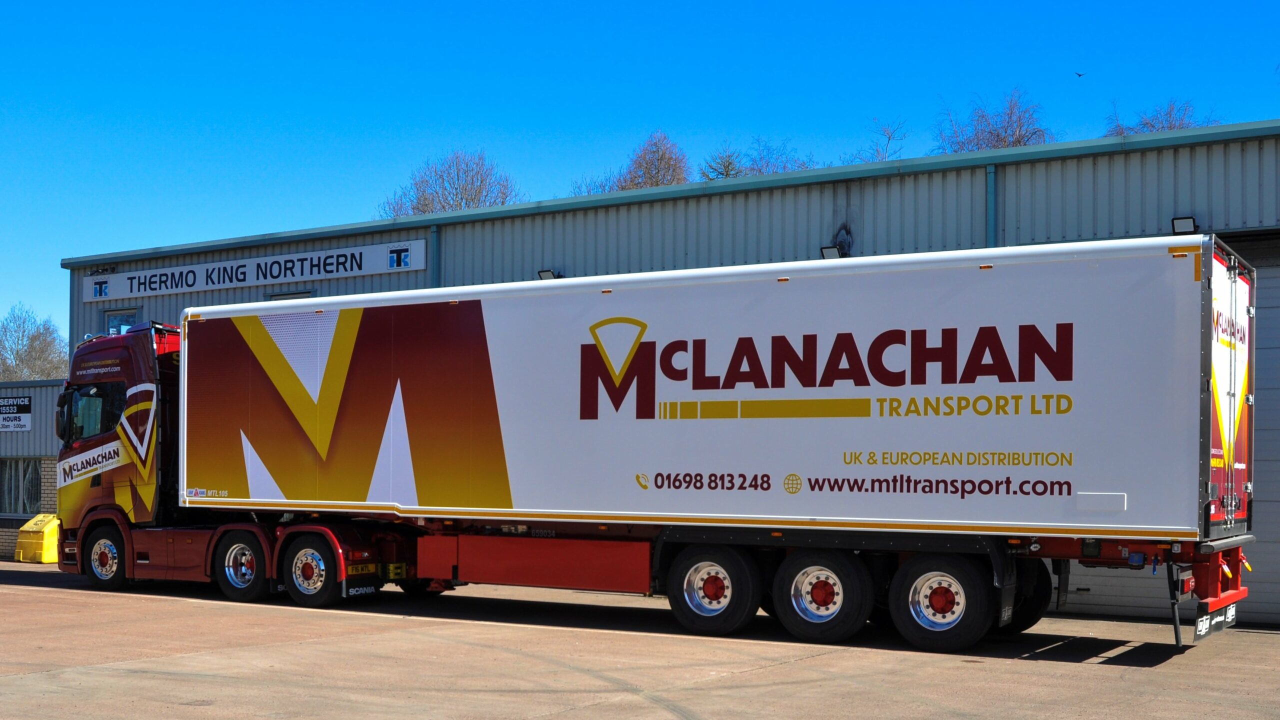 McLanachan Transport Limited (MTL) Pharma Trailers with Thermo King ...