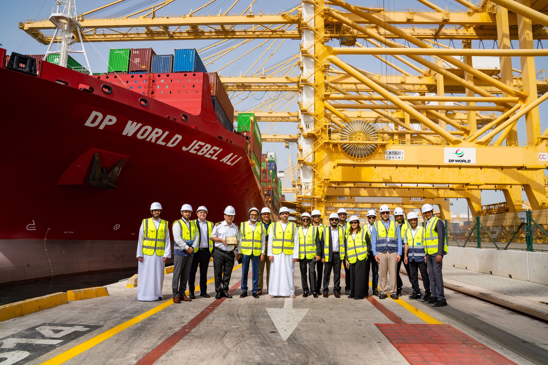 DP WORLD’S LATEST VESSEL MAKES MAIDEN CALL AT JEBEL ALI PORT ...